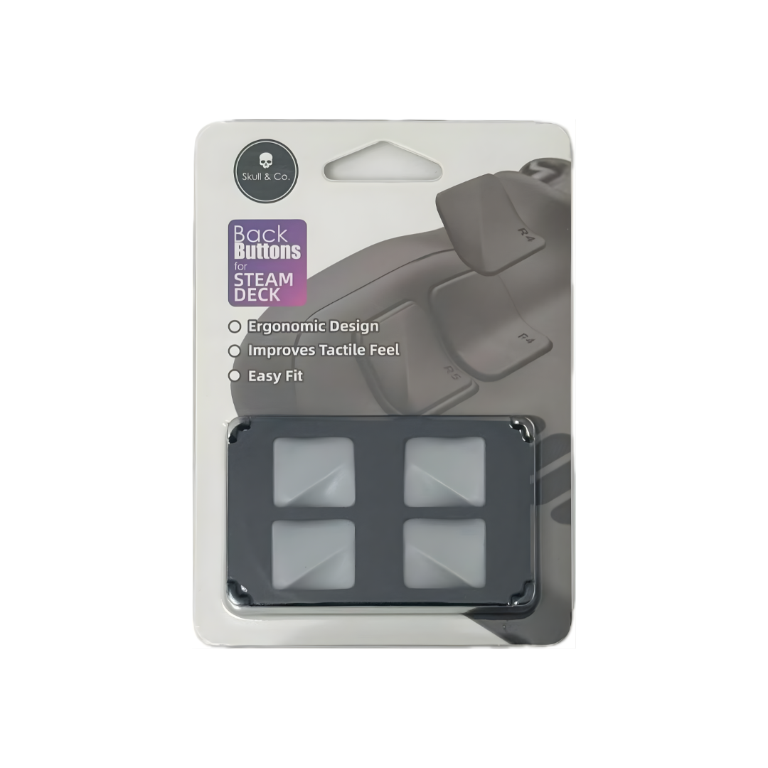 MoeMolly Back Button Enhancement Set for Steam Deck- Grey